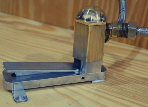 FootFlow - hands free, foot operated tap - Intellacor